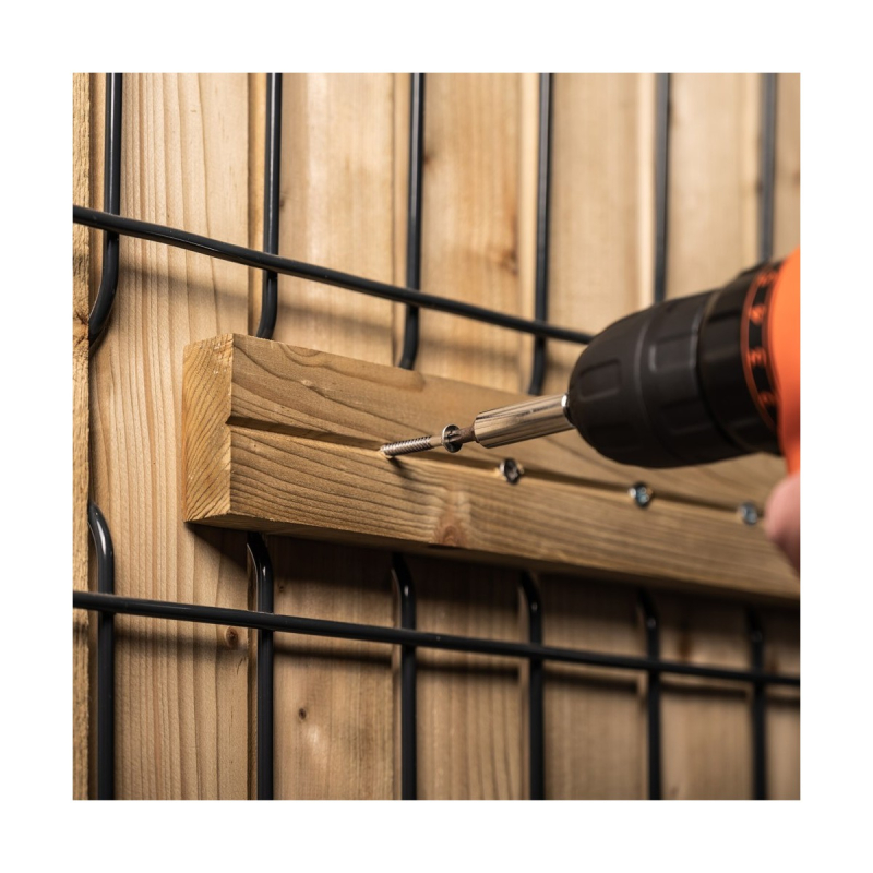 Vis INOX 4x35 mm pour la fixation des occultant bois